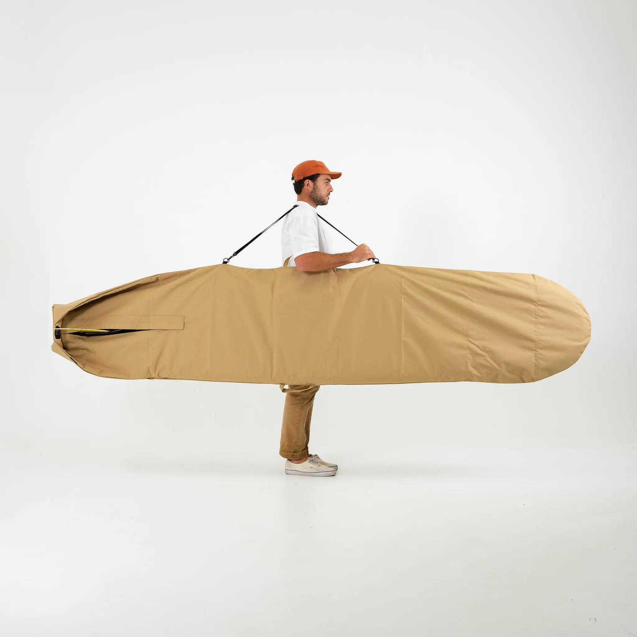 Faro Longboard Canvas Surfboard Bag (Harbor Tan) – Degree 33 Surfboards