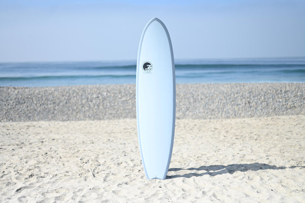 6'10" Easy Rider Surfboard Blue Rail (Epoxy) - Degree 33 Surfboards