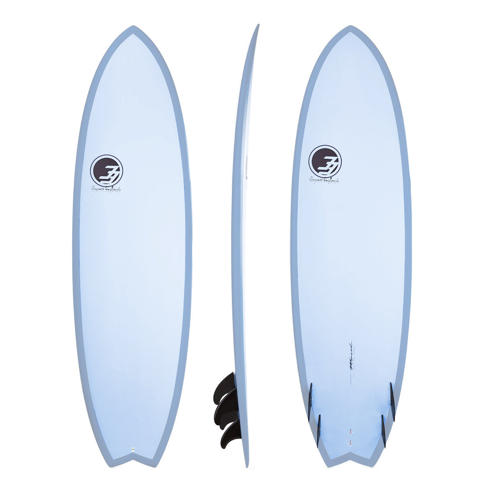 6'10" Easy Rider Surfboard Blue Rail (Epoxy) - Degree 33 Surfboards