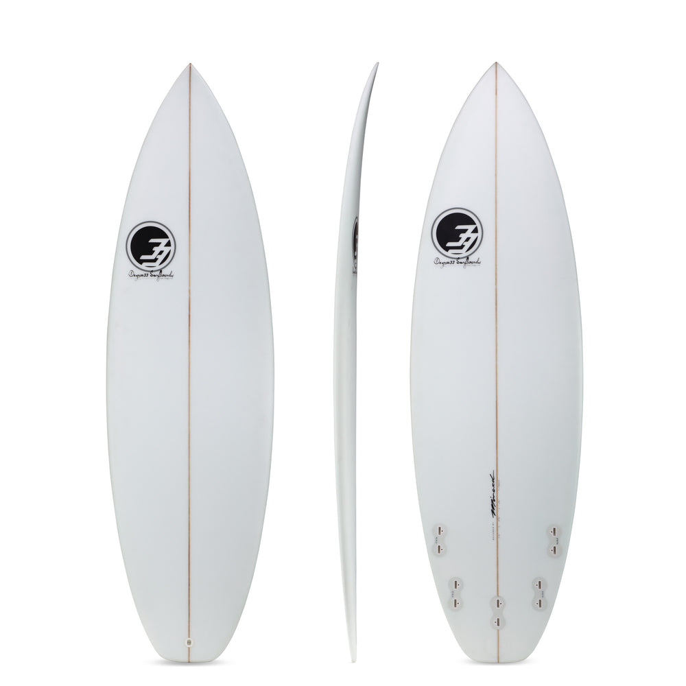 5'10" All Terrain Vehicle Shortboard Surfboard (Poly) - Degree 33 ...