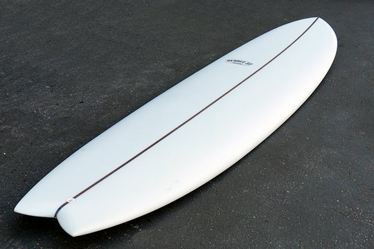 8'2" Easy Rider Fish Longboard (Poly) – Degree 33 Surfboards