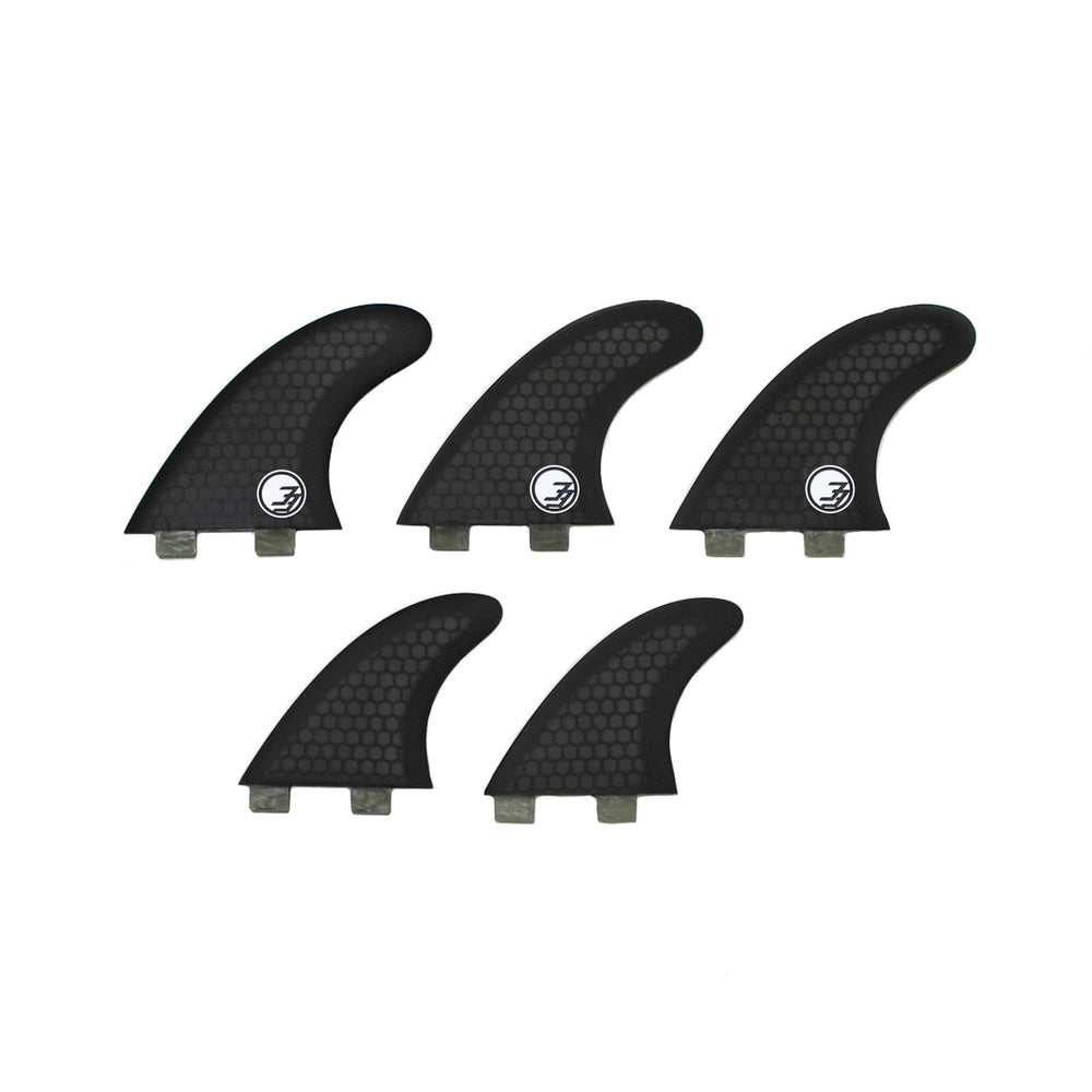 Degree 33 Honeycomb Fin Set (Five Fin) FCS - Degree 33 Surfboards
