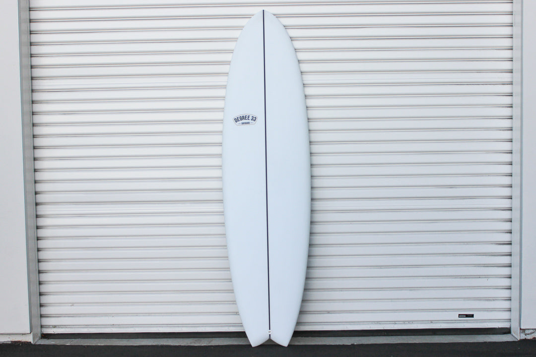 6'10" Easy Rider Fish Surfboard Darkwood Stringer (Poly) - Degree 33 ...