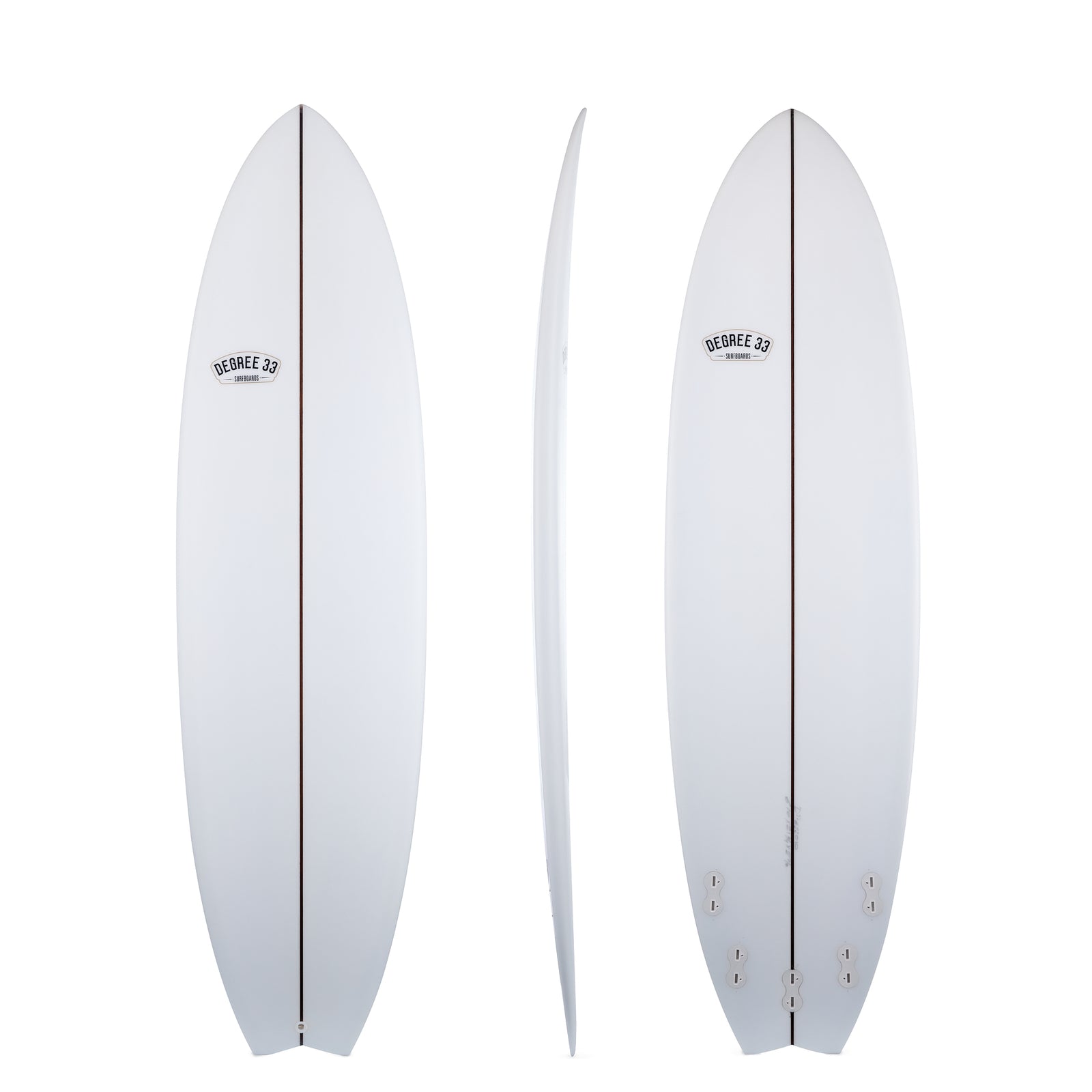 7'6" Easy Rider Surfboard Aqua Rail (Epoxy) - Degree 33 Surfboards