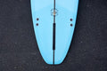 8' Ultimate Longboard Surfboard with Darkwood Stringer and Light Blue ...